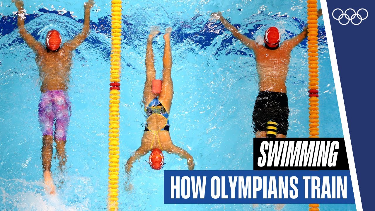 So how do swimmers train? 🏊‍♀️ | How Olympians Train - YouTube