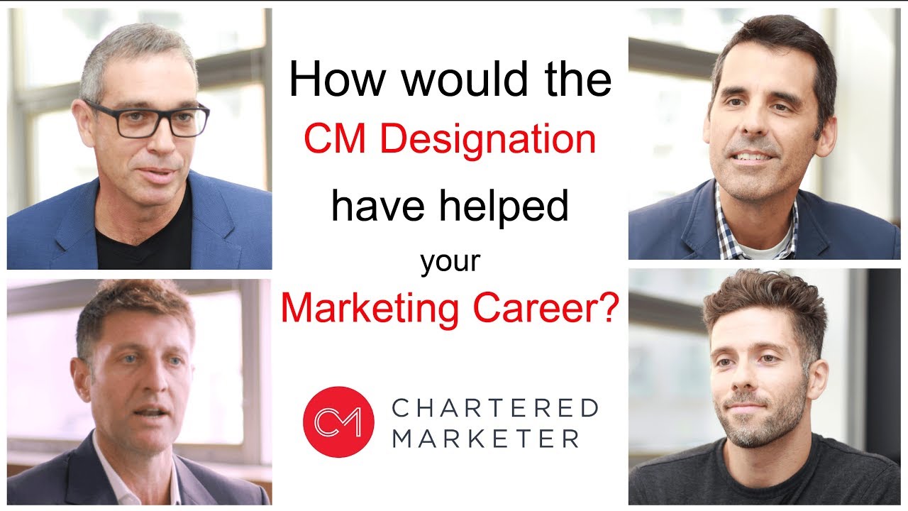 How would the CM Designation have helped your marketing career? - YouTube