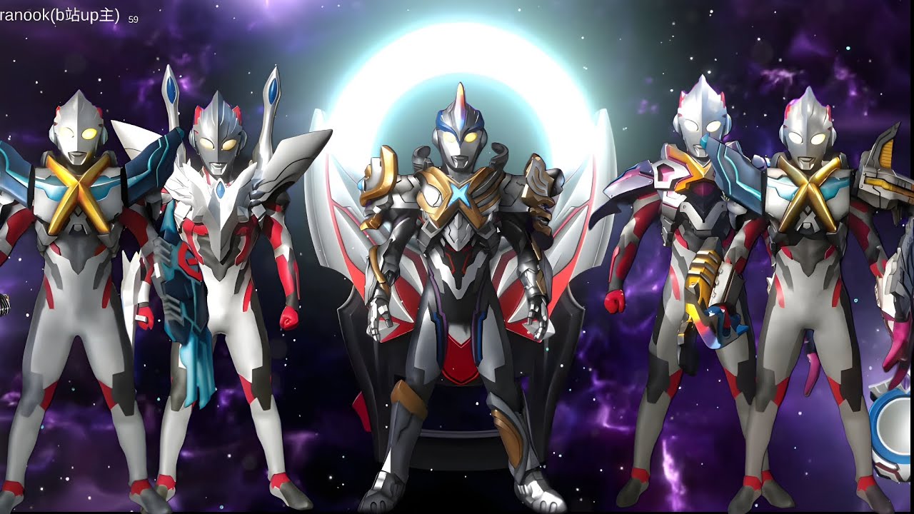 EVERY ULTRAMAN X FORM AND MAIN FINISHER - YouTube