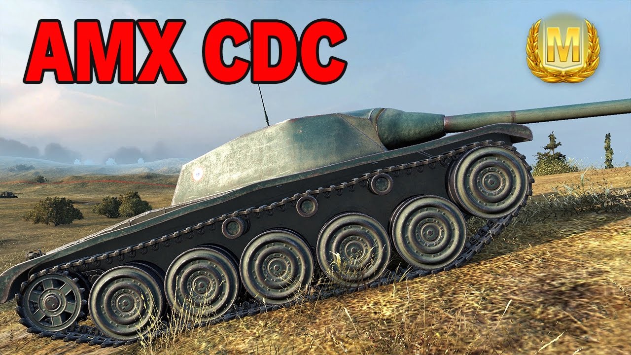 Świetny exp - AMX CDC - World of Tanks - YouTube