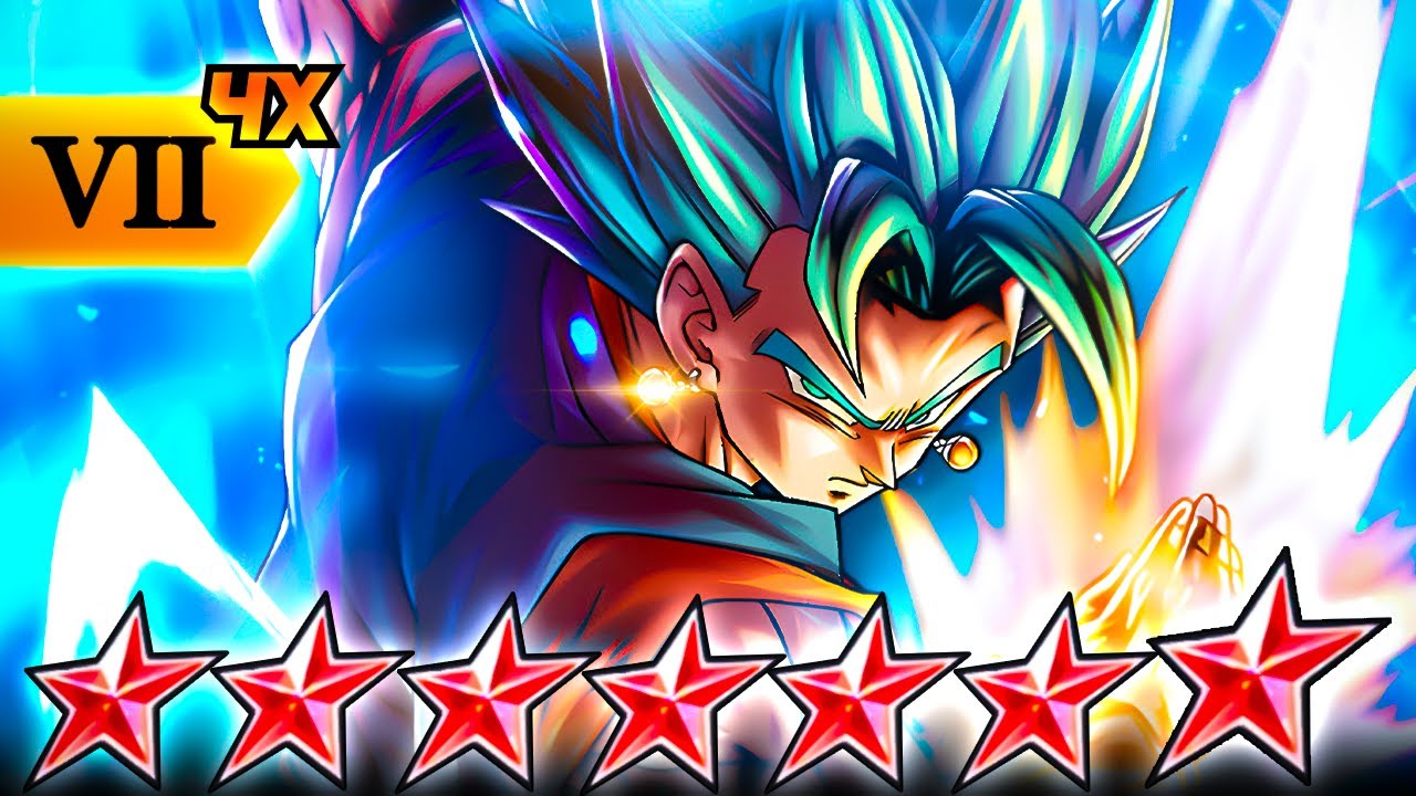 (Dragon Ball Legends) 4x ZENKAI BUFFED 14 STAR ULTRA VEGITO BLUE! THAT ...