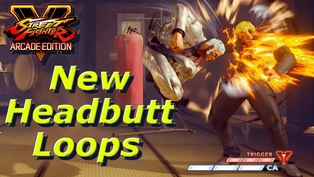 SFV AE - Urien New Headbutt Loops & Combos - YouTube
