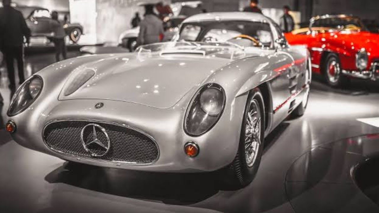 Top 5 Facts Of Mercedes Benz 300 SLR | classic Gullwing Doors | Vintage ...