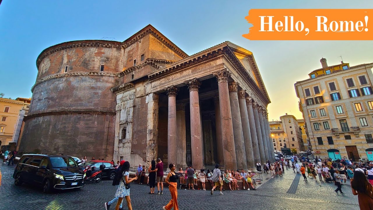 Hello, Rome! | History, Pasta, And A Wedding - YouTube