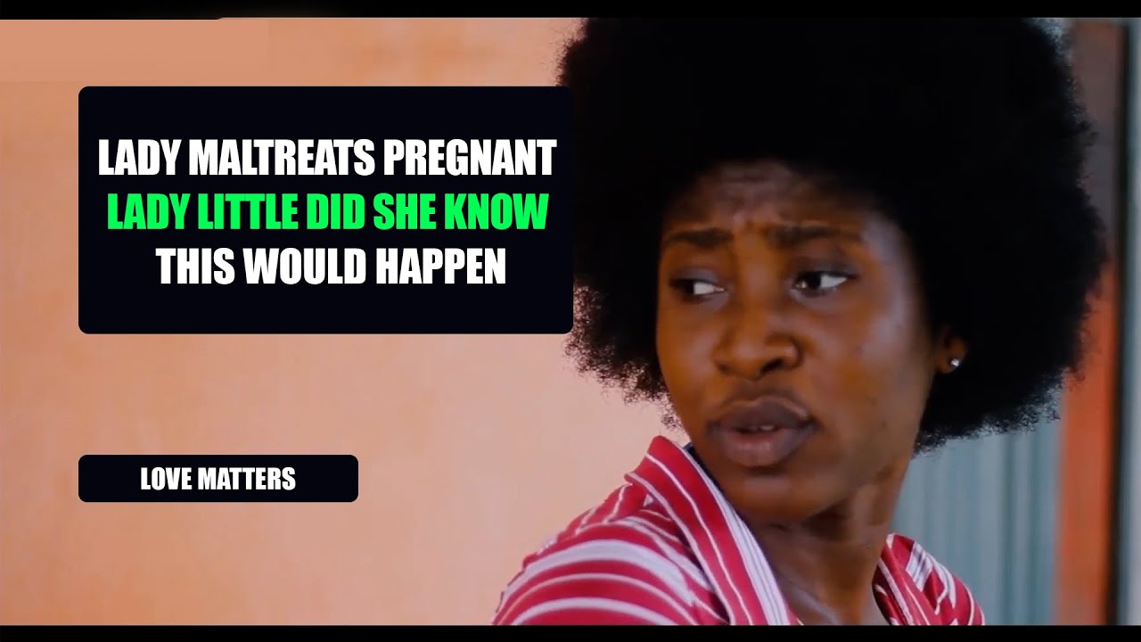 Lady maltreats pregnant lady little did she know this would happen ...