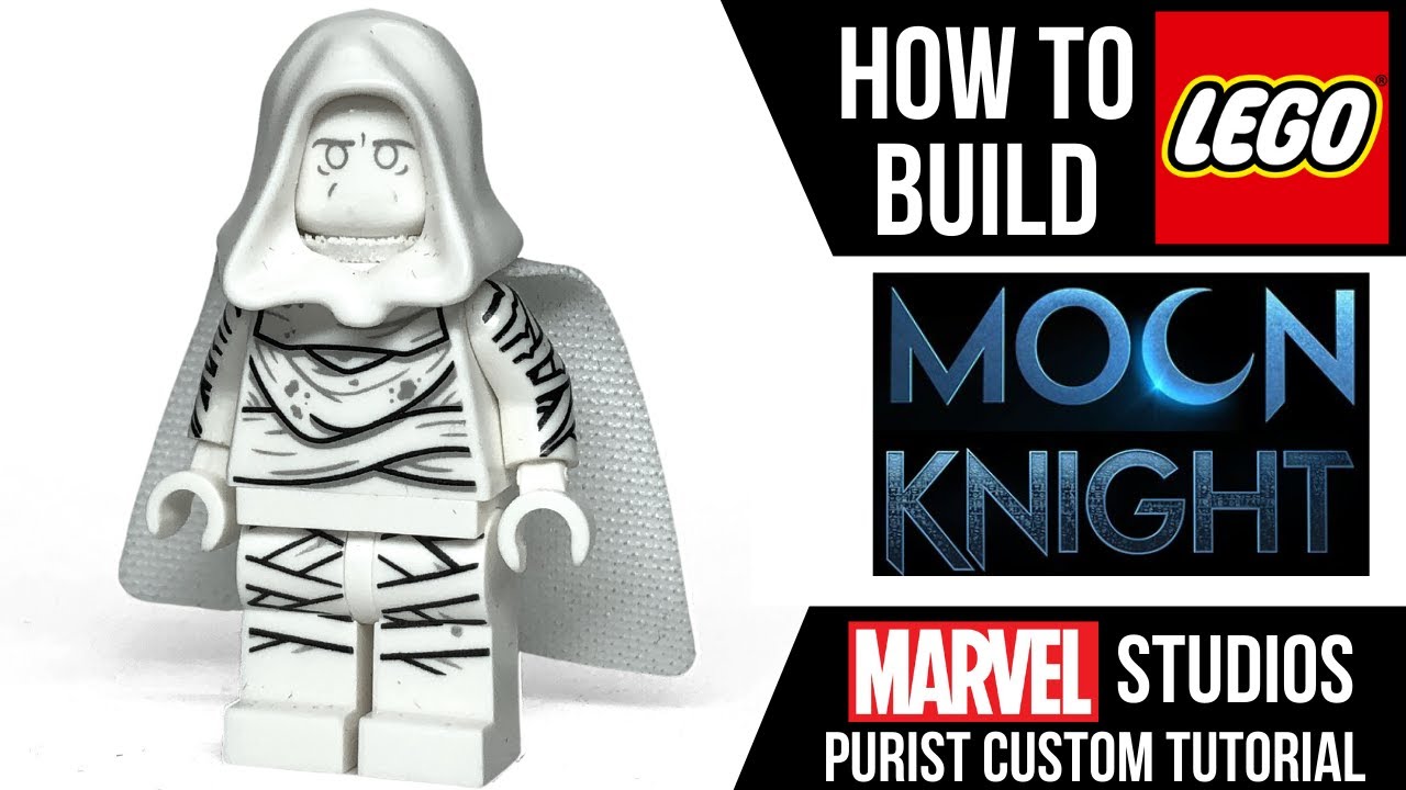HOW TO Build a LEGO MOON KNIGHT Minifigure! - YouTube
