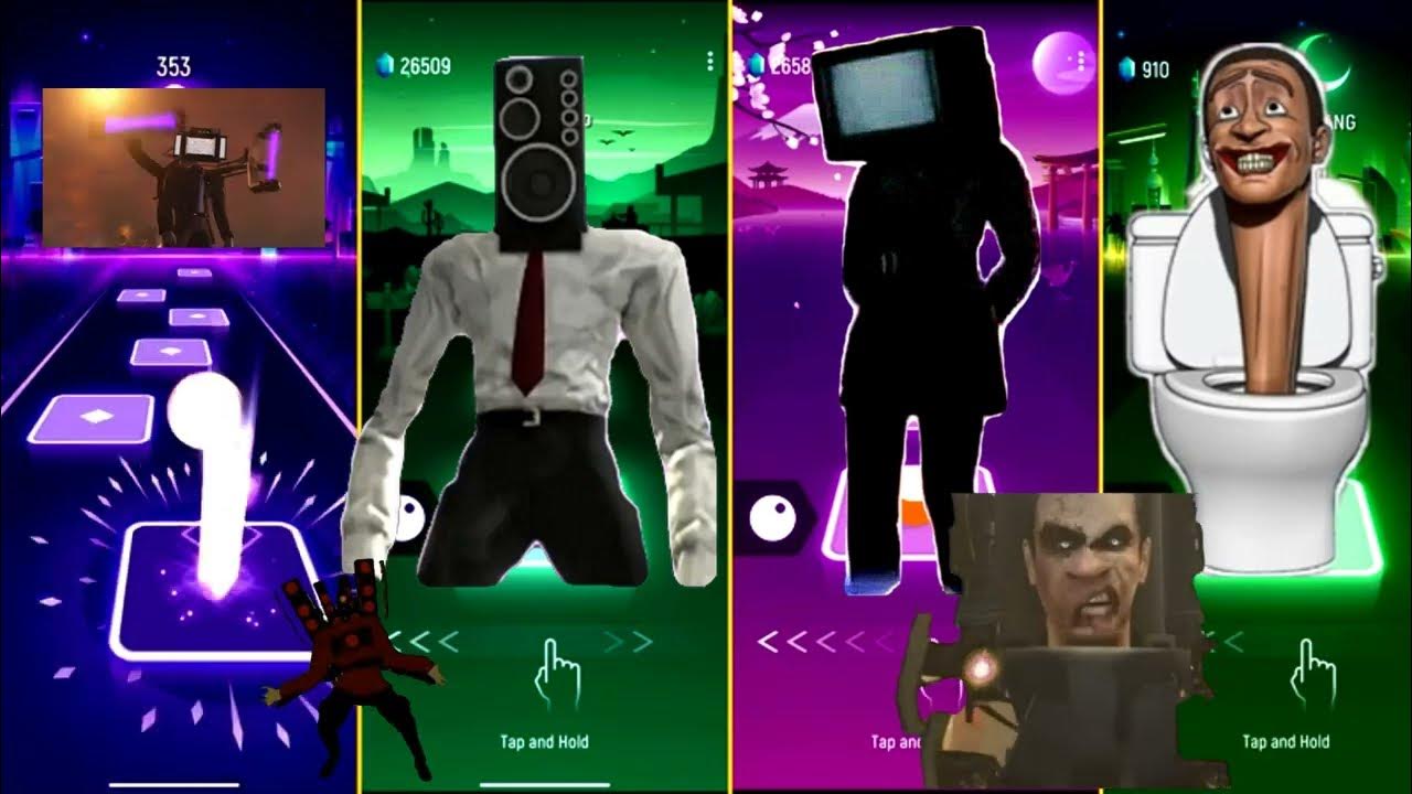 Skibidi vs TV Titan VS Speakerman Vs Cameraman Vs Photoman Vs multiverse Skibidi toilet MUSIC ...