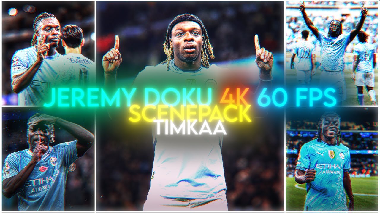 Jeremy Doku 4K 60 FPS Scenepack [Topaz Only] - YouTube