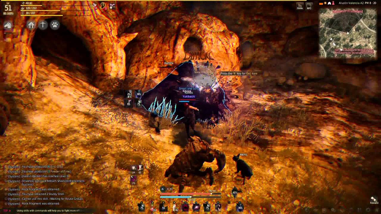 Black Desert - Stone Spiders - YouTube