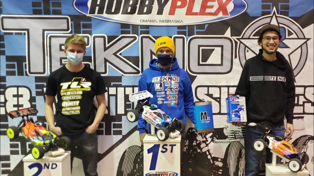 2020/21 Tekno 1/8 Winter Series Expert Nitro Buggy A-Main - Epic Battle ...