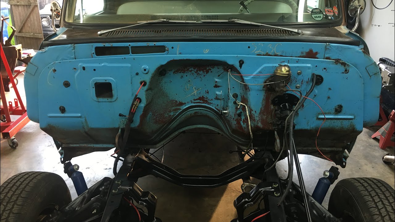 1966 C10 engine swap part 2 - YouTube