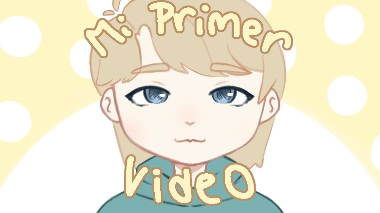 MI PRIMER VIDEO !! - speedpaint de mi intro - YouTube