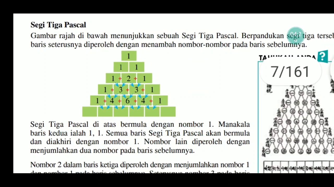 Siri 002: F2, Segitiga Pascal dan Nombor Fibonacci - YouTube