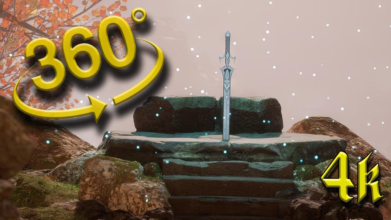 360° VR | Unveil Excalibur - Quest for Excalibur's Power - YouTube