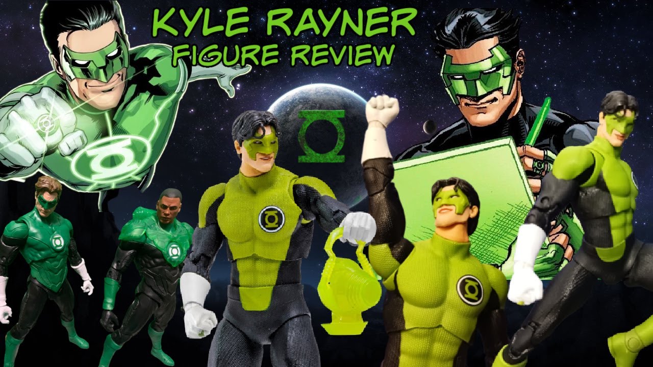 McFarlane Toys DC Multiverse KYLE RAYNER Action Figure Review! - YouTube