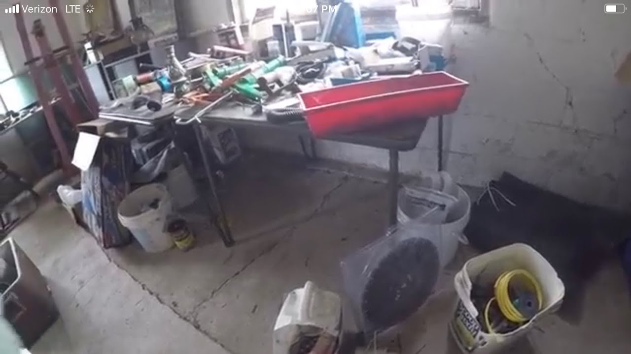 Shopping a barn sale for antiques and tools got a bunch of scrap good ...