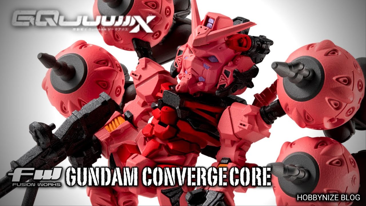 FW GUNDAM CONVERGE CORE RED GUNDAM SET / Mobile Suit Gundam GQuuuuuuX ...
