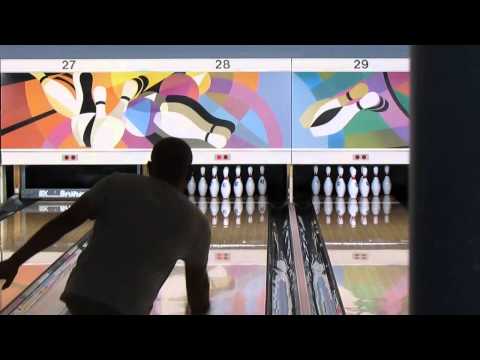 Quantum Black Raven Bowling Ball on a USBC White 2 Pattern 2 - YouTube