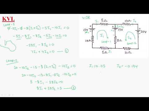 Kirchhoff's Voltage Law | KVL | Electrical Circuits | Lec-10 - YouTube