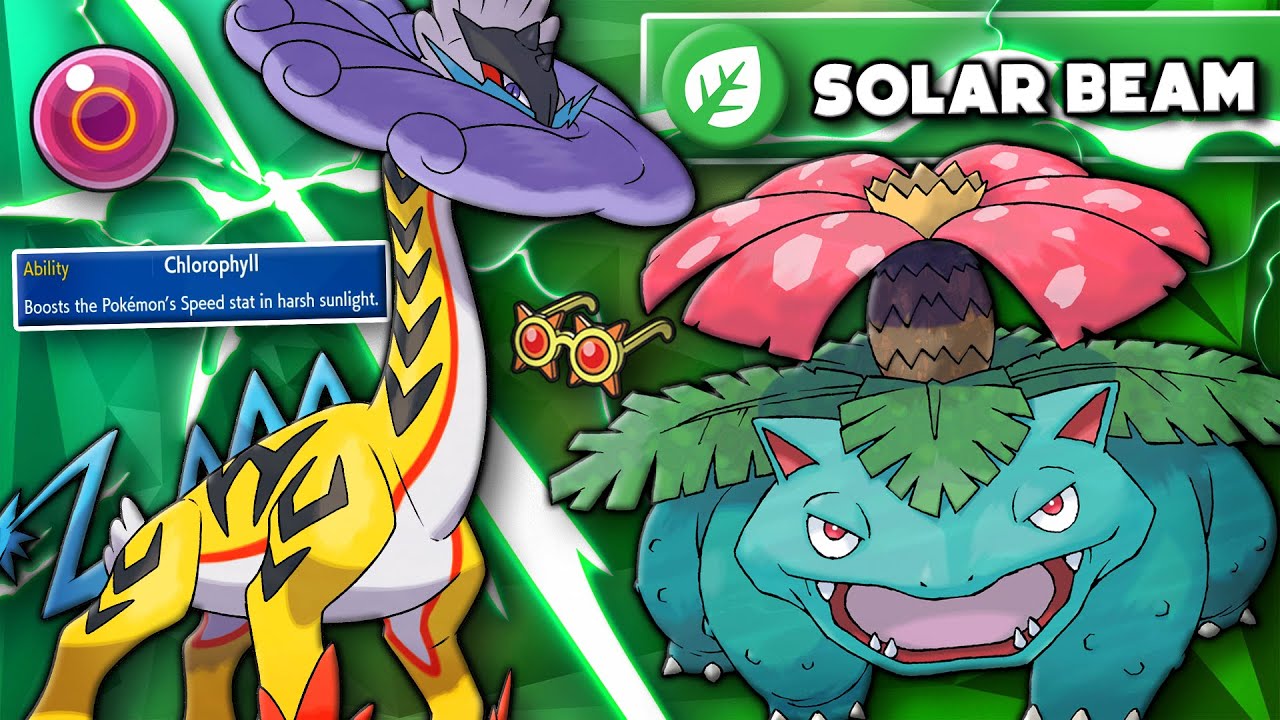 CHOICE SPECS VENUSAUR With Solar Beam DROPS OPPONENTS In Ranked ...