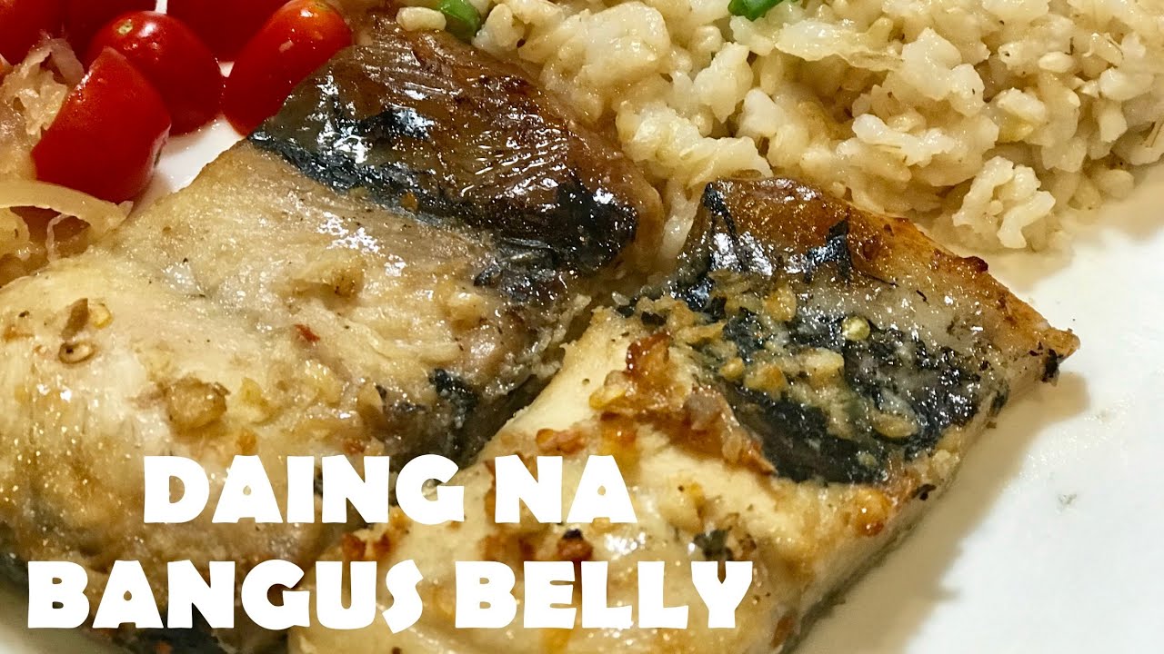Daing na Bangus Belly | Healthy No-Fry Recipe | Pinoy Flavor - YouTube
