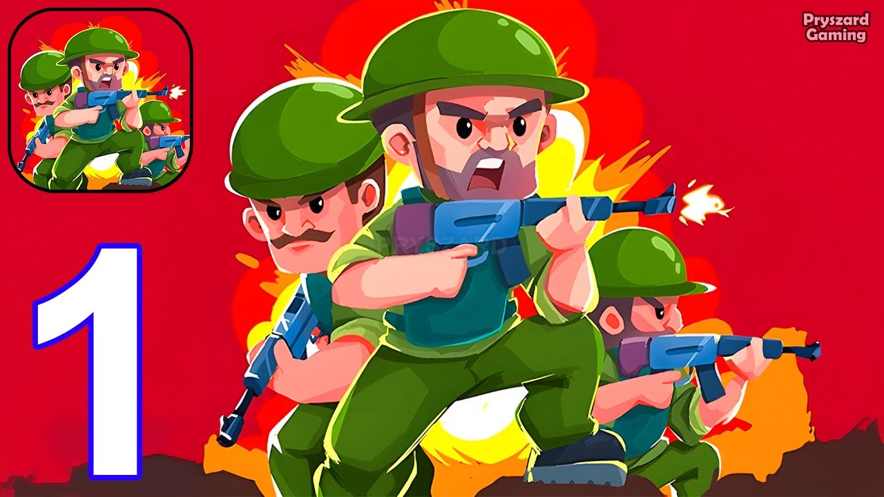 Army Chain 3D - Gameplay Walkthrough Part 1 Stickman Army Chain War ...