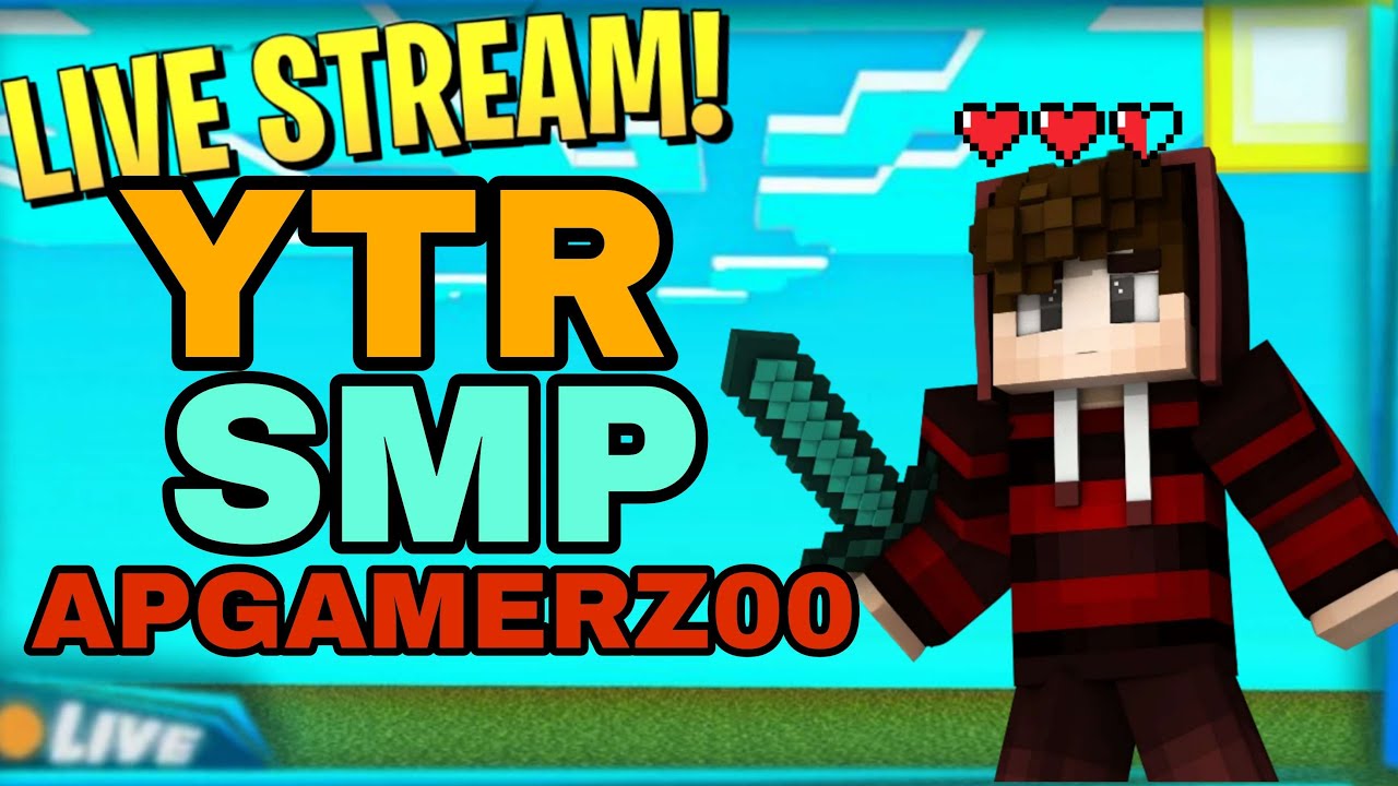 Let's play YTR SMP MINECRAFT live - YouTube