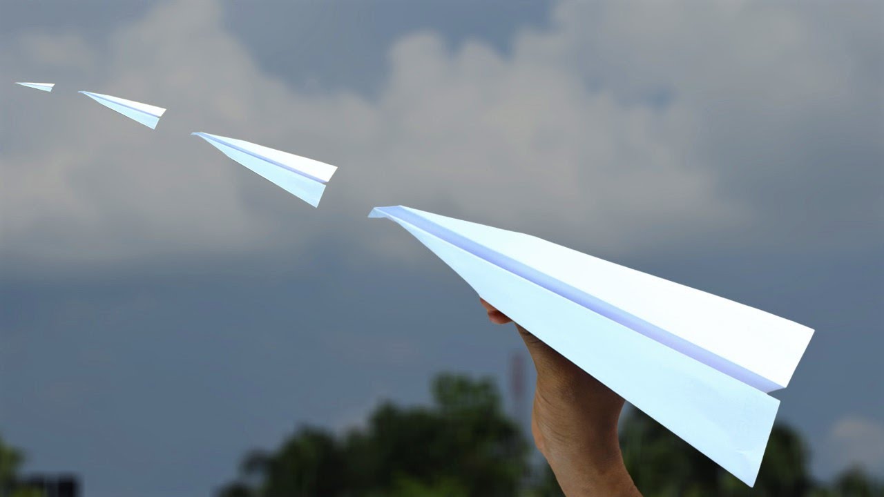How To Make Longest Flying Paper Airplane Origami Paper Craft how-to-make-longest-flying-paper-airplane-origami-paper-craft