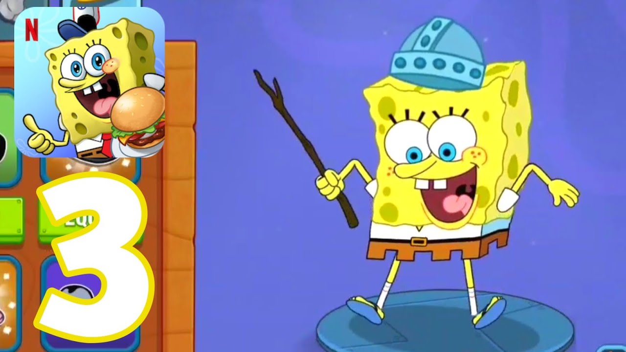 SpongeBob: Get Cooking - Gameplay Walkthrough Part 3 - Level 17-24 (iOS ...