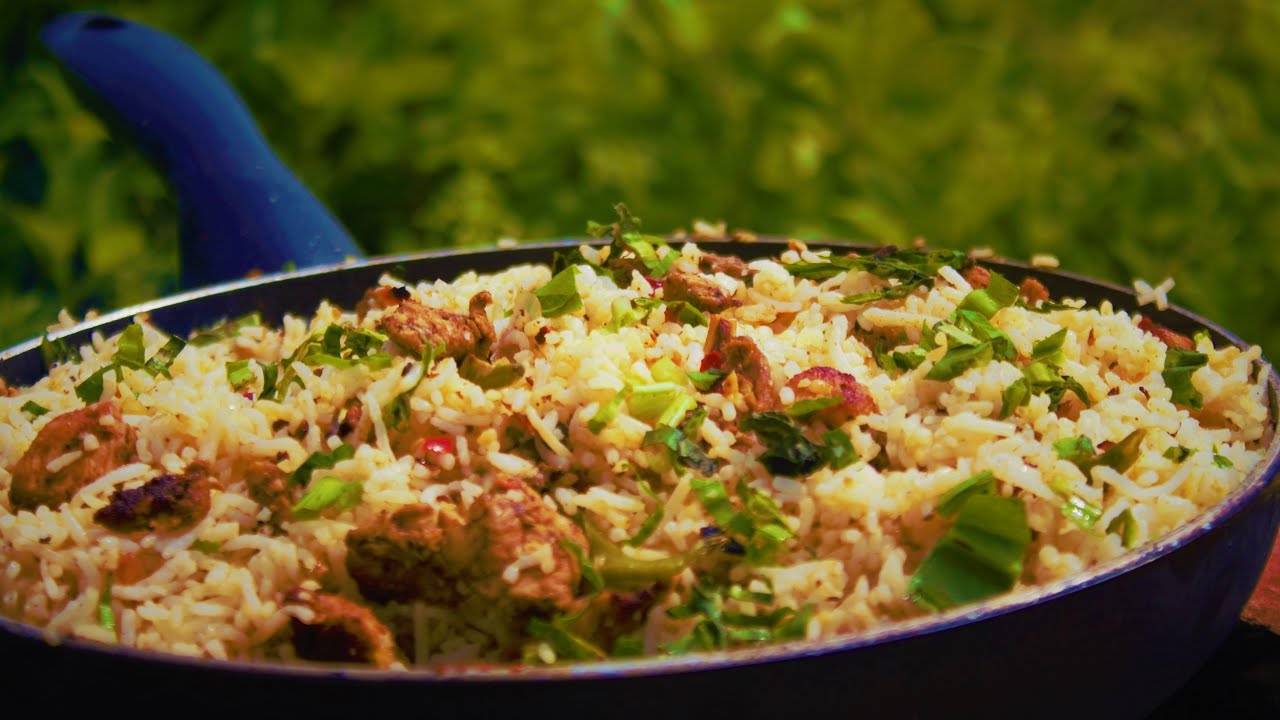 Chicken Biryani cooked with open fire | ASMR Cooking | Natural Food BD ...