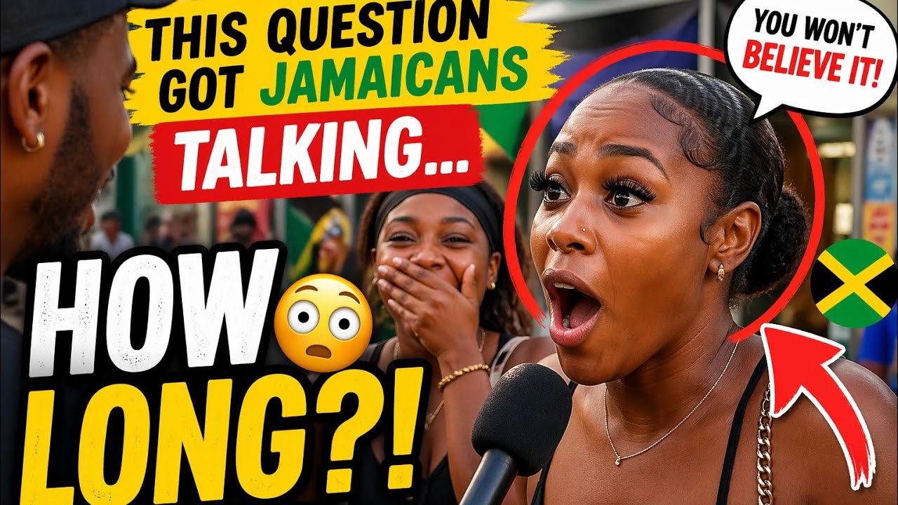 This Question Got Jamaicans Talking… 😳🇯🇲 (You Won’t Believe It - YouTube