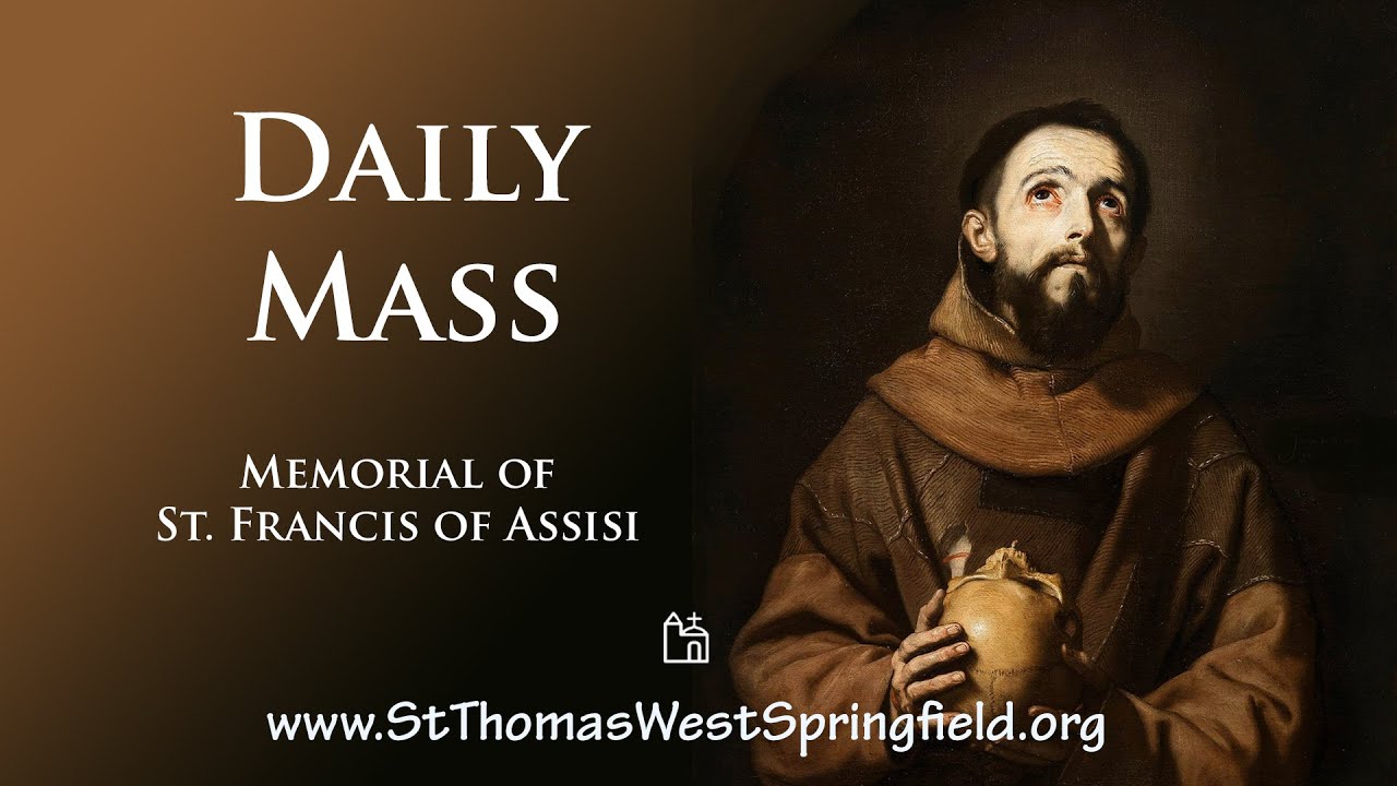 Daily Mass Monday, October 4, 2021 - YouTube