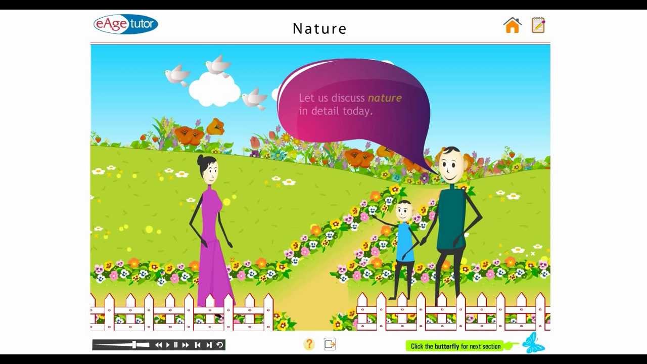 eAge's Online English Speaking lecture on describing NATURE! - YouTube