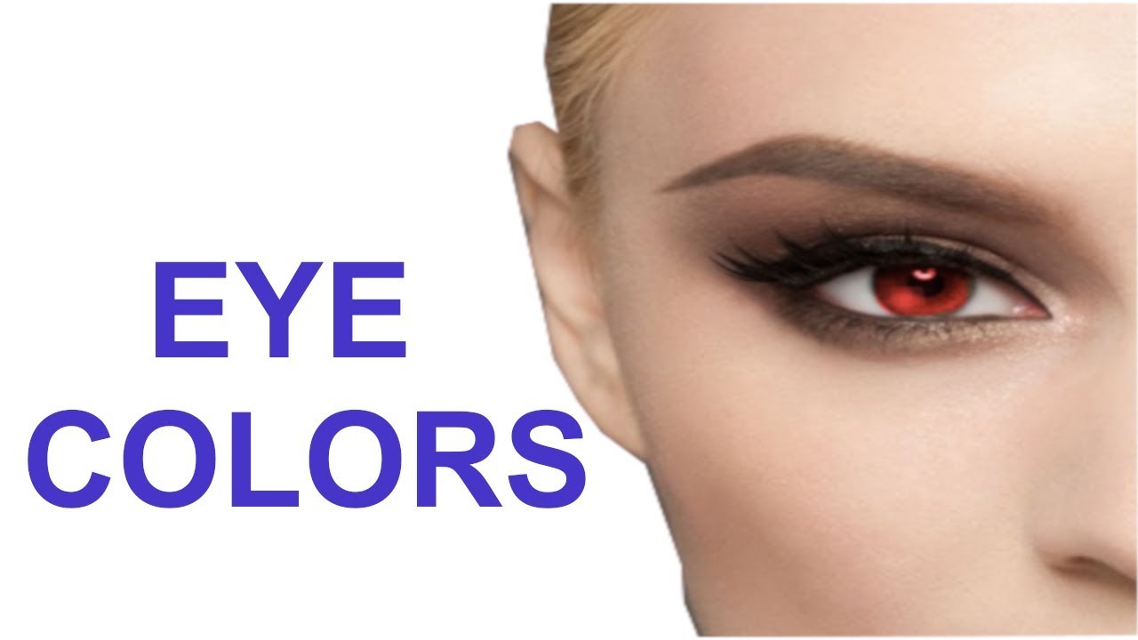 All Human Eye Colors In The World - YouTube