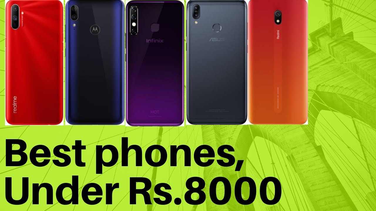 Top 5 BEST Mobile Phones Under 8000 | Best Budget Phones 2020 | Best ...