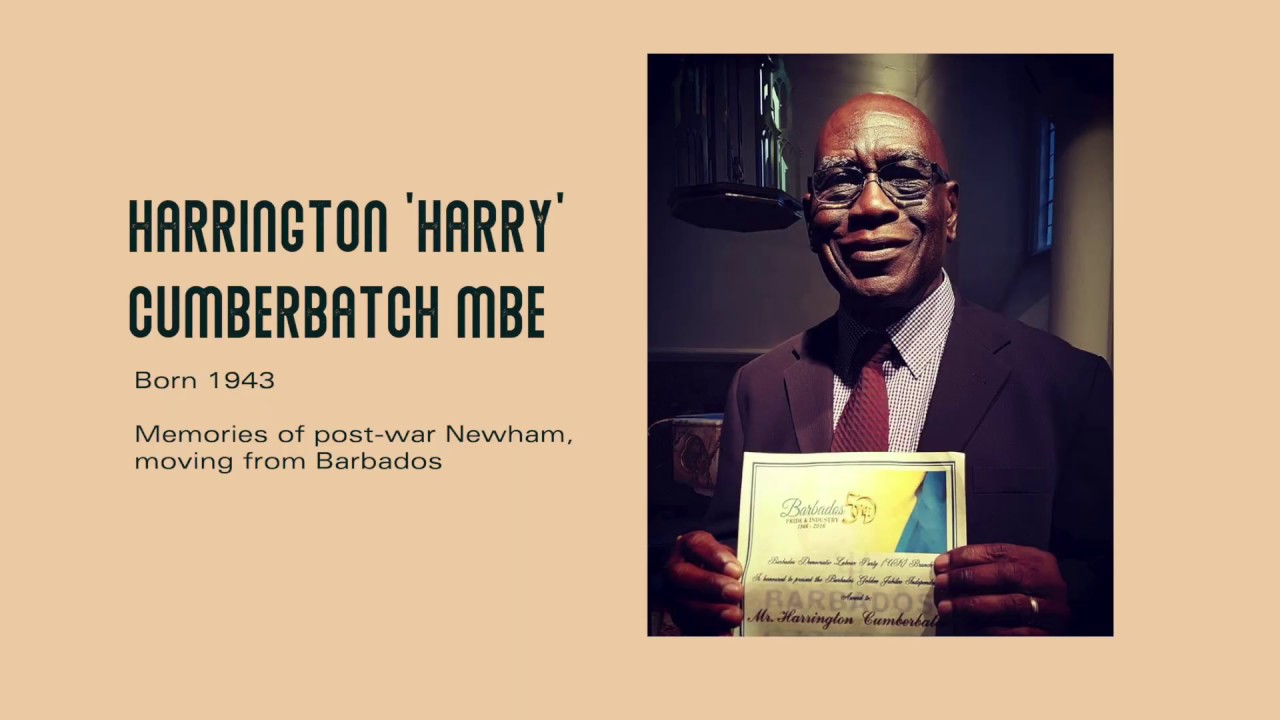 Harry Cumberbatch - Memories of post-war Newham - YouTube