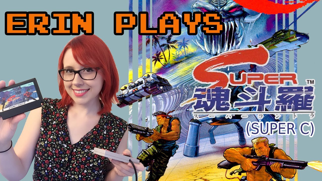 Super Contra (Famicom) - Erin Plays - YouTube