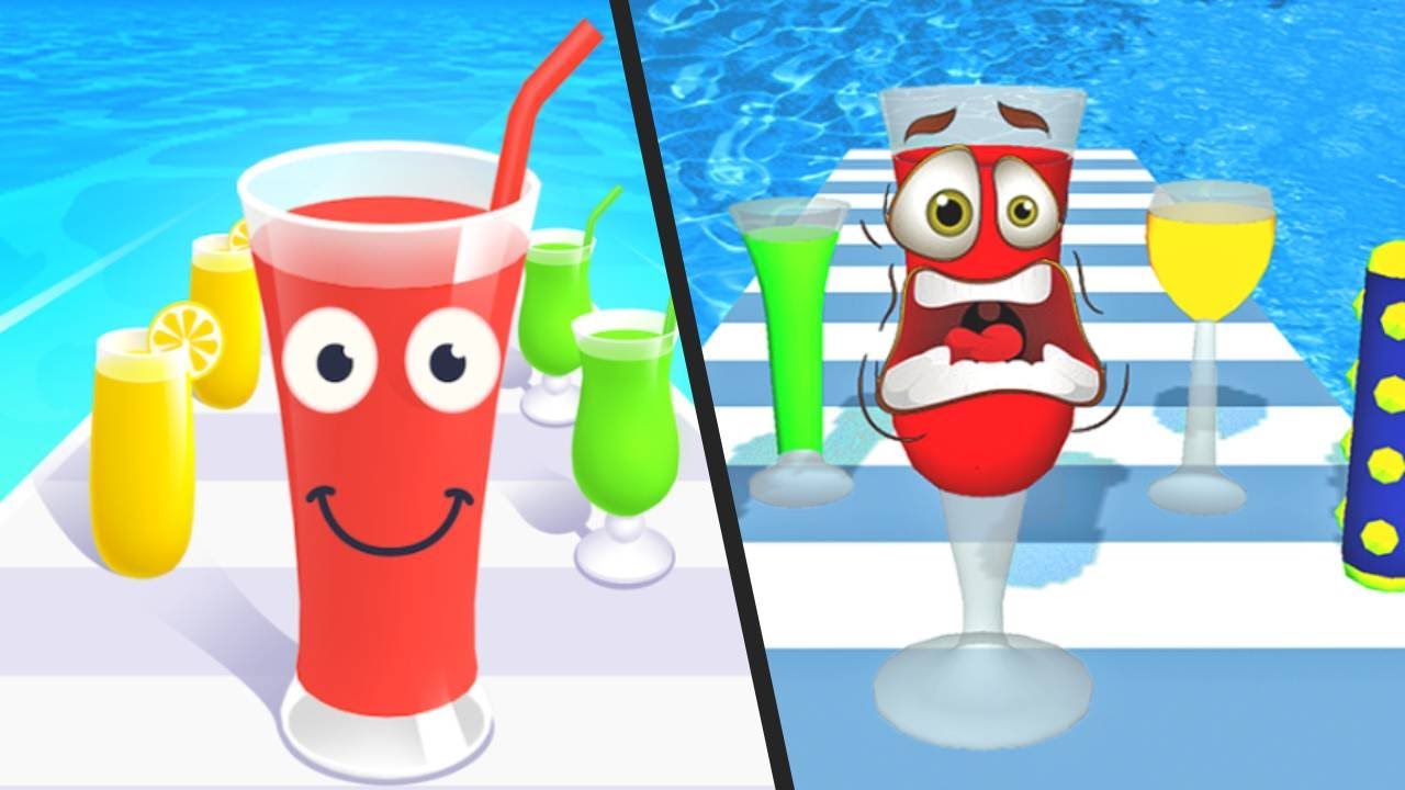 JUICE RUN vs FUN JUICE RUN - Gameplay Best Levels Mega Update ios ...
