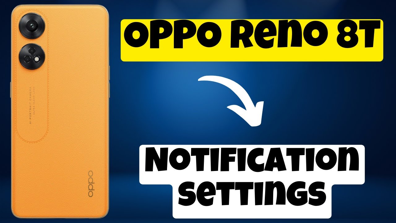 Notification settings || How to disable / enable notification OPPO Reno ...
