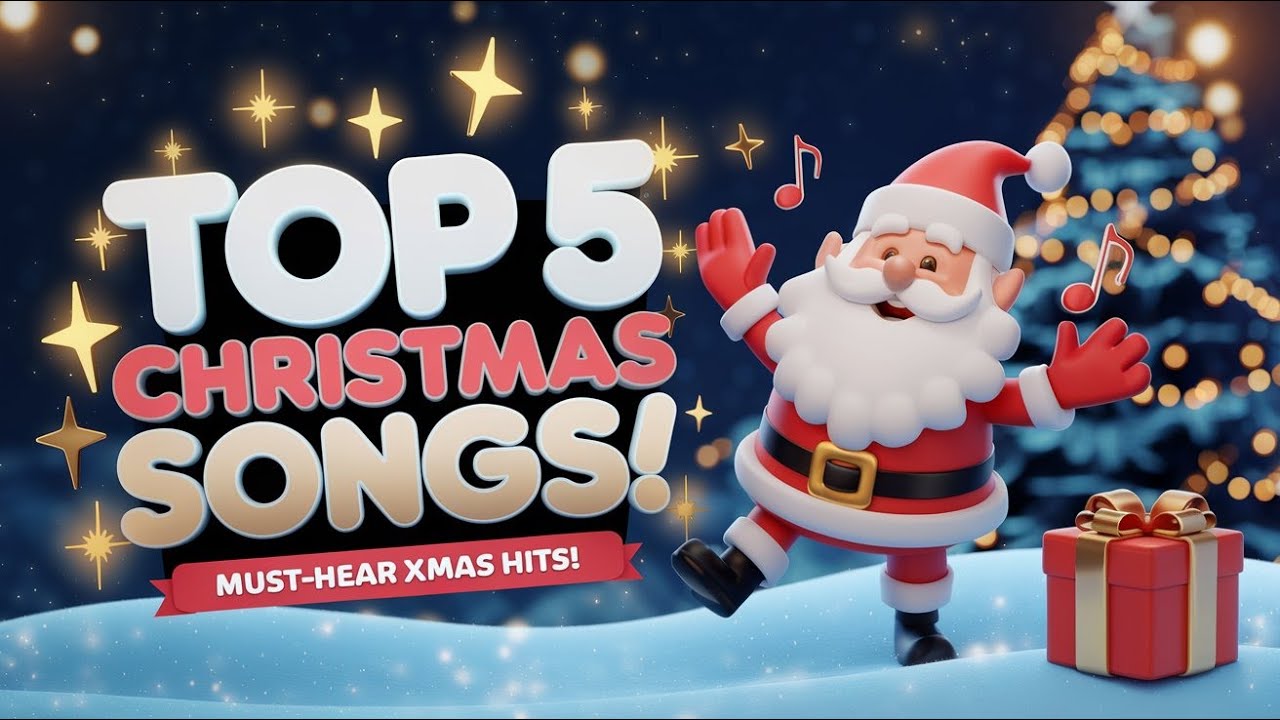 Top 5 Best Christmas Songs 🎄🎶 | Ultimate Holiday Playlist 🎅 Must-Hear ...