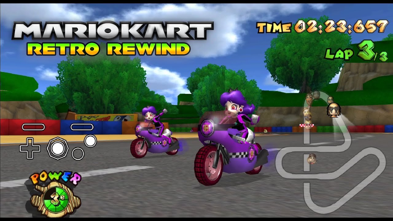 Mario Kart Wii Retro Rewind Online Part1 - YouTube