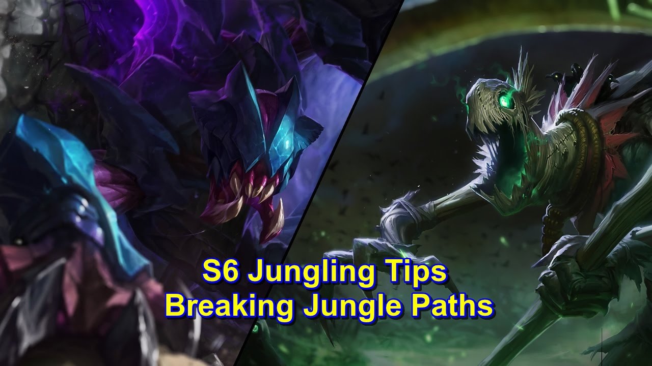 S6 Jungle Tips - Breaking Jungle Paths | League of Legends - YouTube