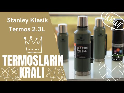 Tam bir Efsane! Stanley Classic Bottle 2.3L inceleme ve karşılaştırma.