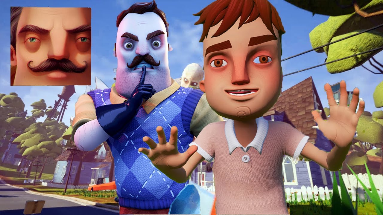 Hello Neighbor - My New Neighbor Hello Neighbor 2 Aaron Final History ...
