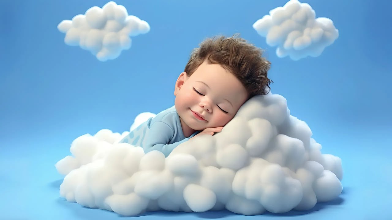 Calm Baby Sleep Animation Dreamland Lullaby with Starry Lights 1 Hour ...