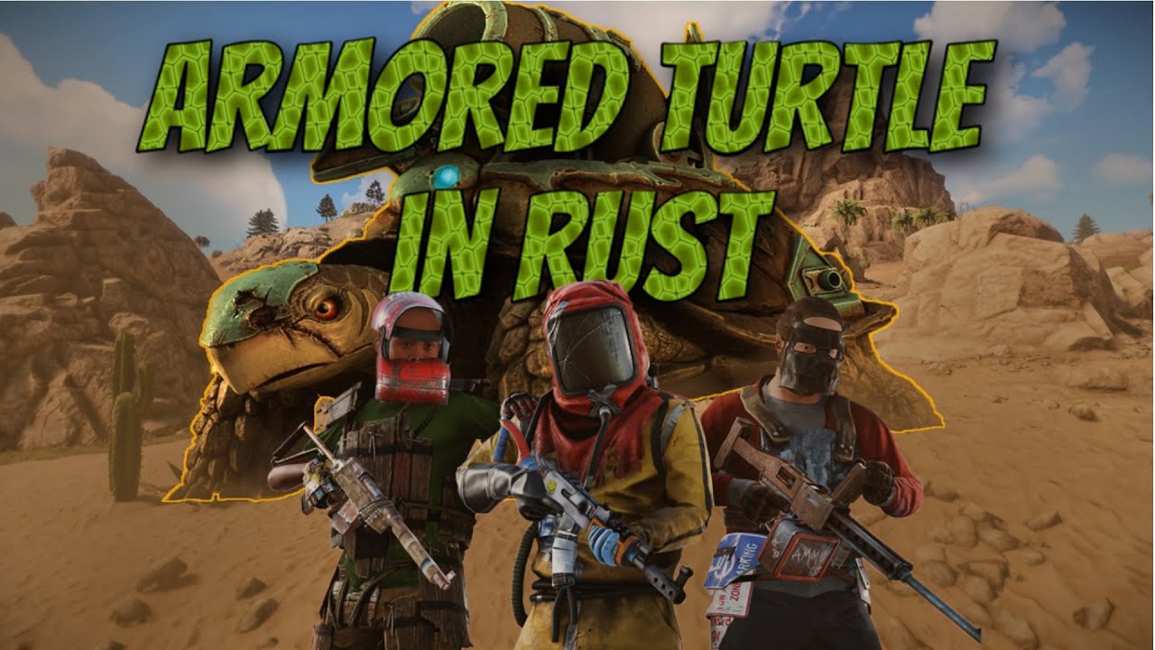 БРОНЬОВАНА ЧЕРЕПАХА. Виживаємо у найзахищенішому будинку в #раст ...