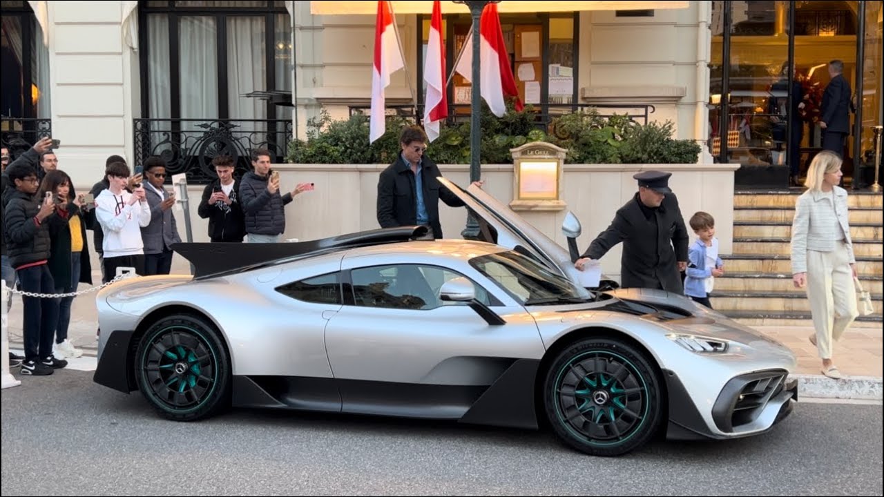 Toto Wolff The Billionaire driving his New Mercedes AMG ONE in Monaco ...