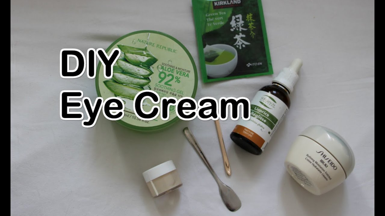 DIY Eye Cream - YouTube