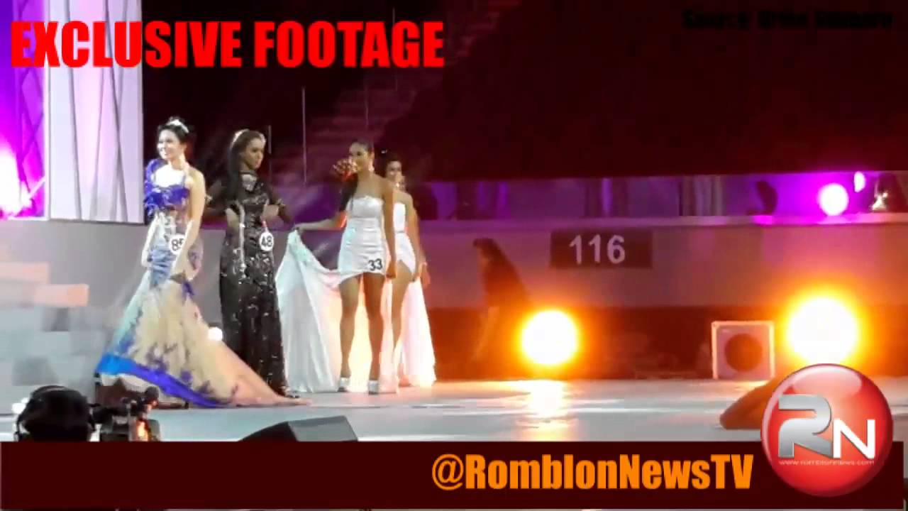 Maria Fee Tajaran during the Miss Tourism World Philippines 2014 - YouTube