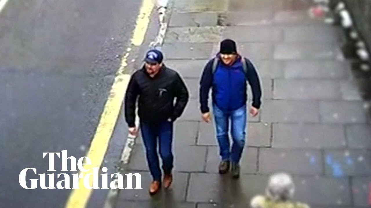 Skripal poisoning: further video released of suspects - YouTube